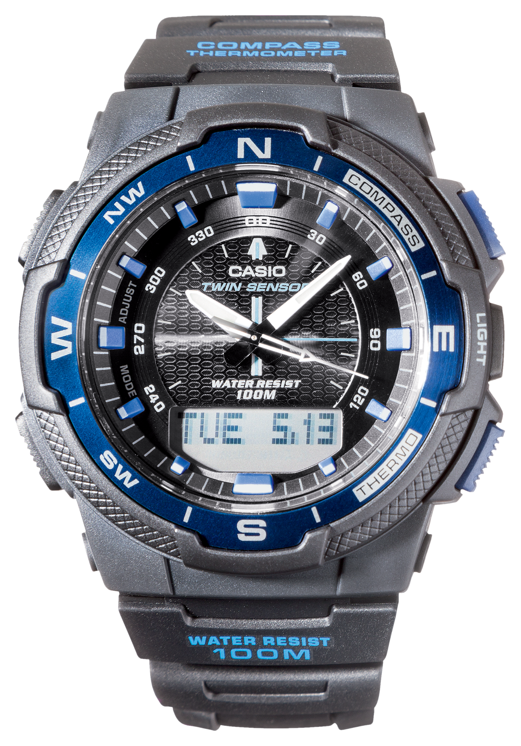 Casio Twin Sensor Sports Gear Watch for Men | Bass Pro Shops